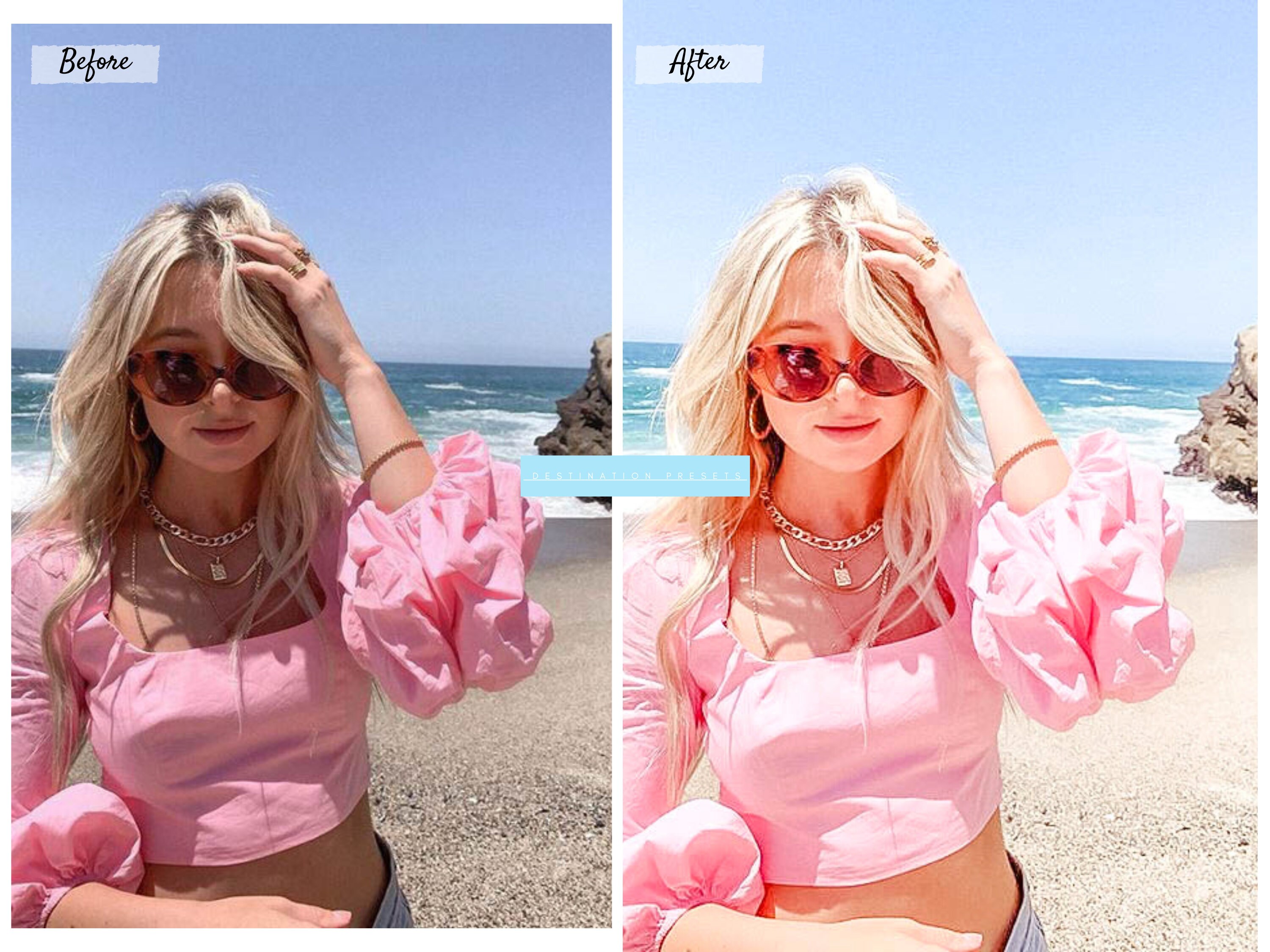 15 SUMMER Presets Lightroom Mobile & Desktop Summer Presets Instagram ...