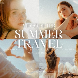 600+ Summer Travel Luts Video Filter Bundle, Influencer Filters, Beach ...