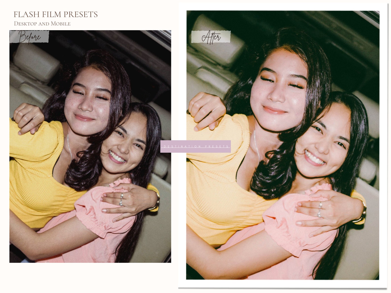 20 FLASH FILM Lightroom Mobile & Desktop Presets Disposable - Etsy