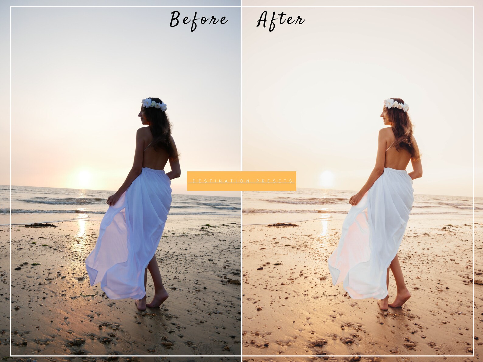 22 SUNSET Presets Lightroom Mobile and Desktop Warm Presets | Etsy