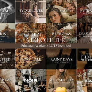 800+ AUTUMN LUTS Video Presets, Moody Fall Filter, Warm Autumn Filter ...