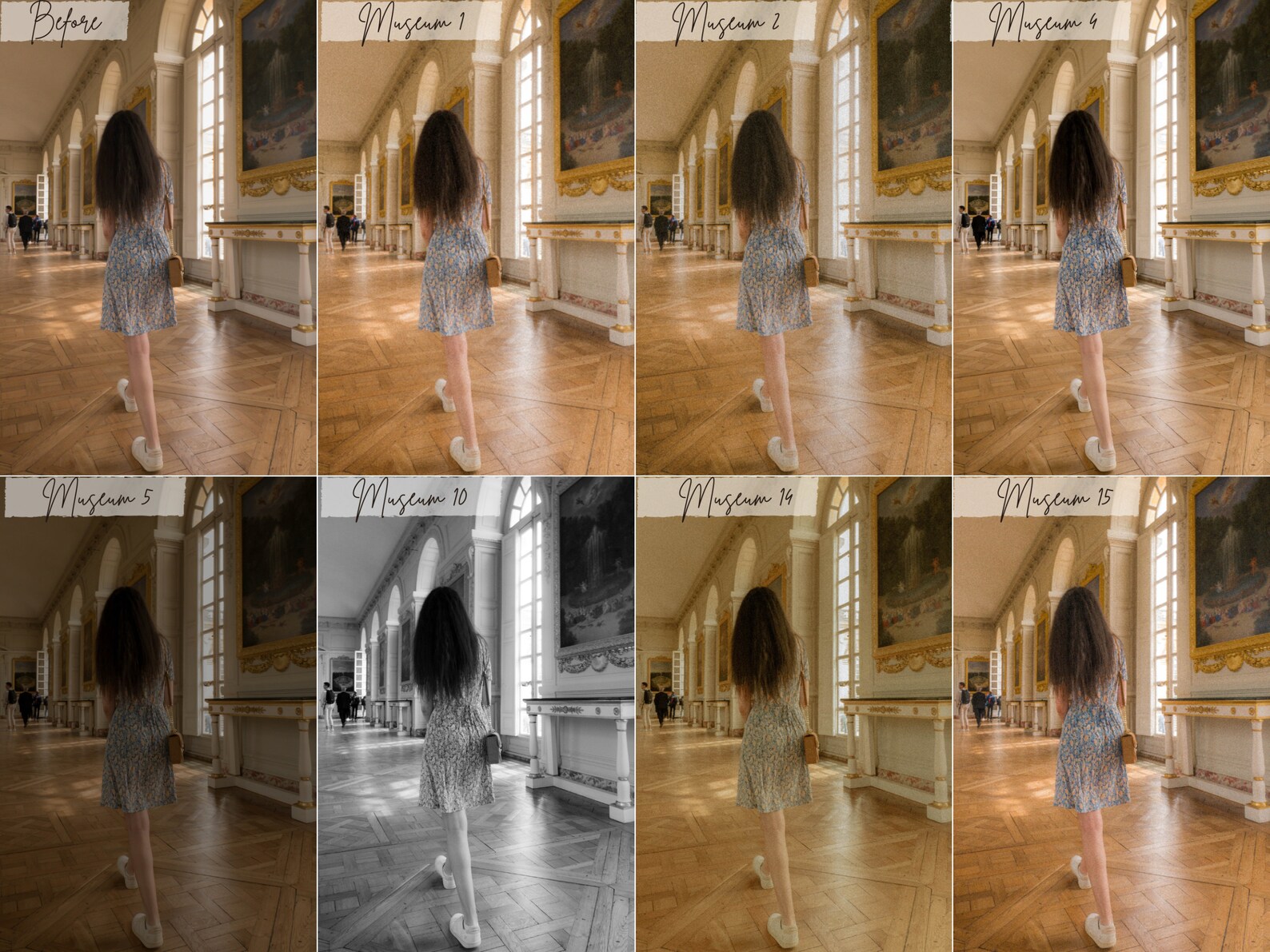 16 MUSEUM Aesthetic Lightroom Mobile & Desktop Presets, Artistic ...