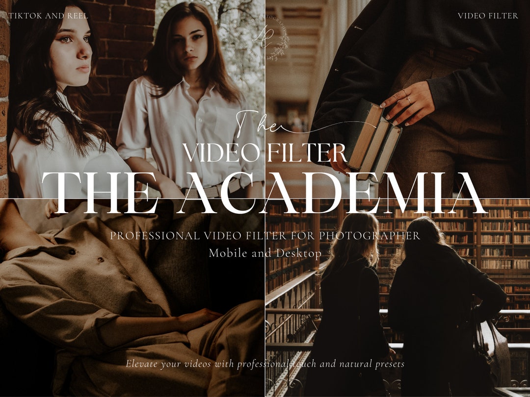 600+ DARK ACADEMIA LUTS Video Presets, Moody Filters, Aesthetic Filters ...