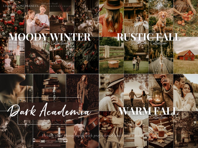 300+ EARTHY LUTS Video Presets, Moody Rich Filter, Rustic Filter, Photo ...