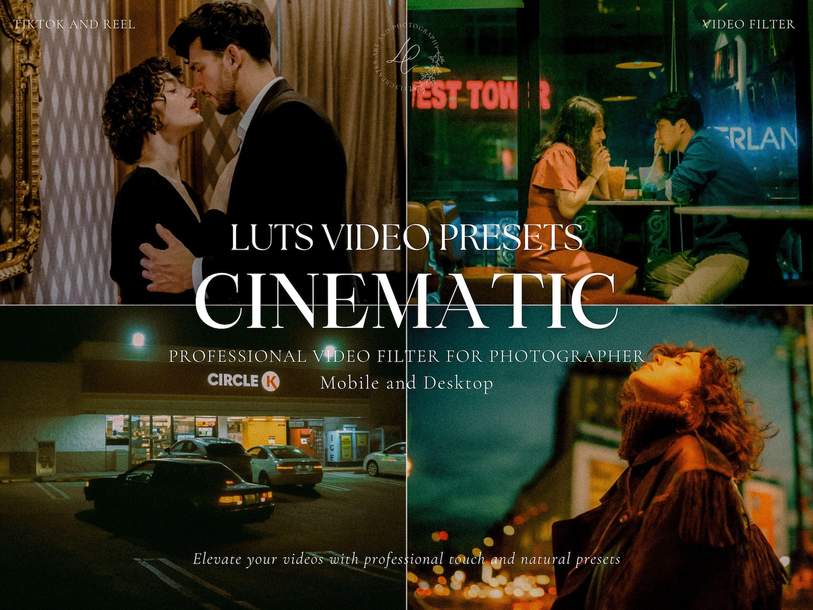 600+ CINEMATIC LUTS Video Presets, Video and Photo Color Grading, Film ...