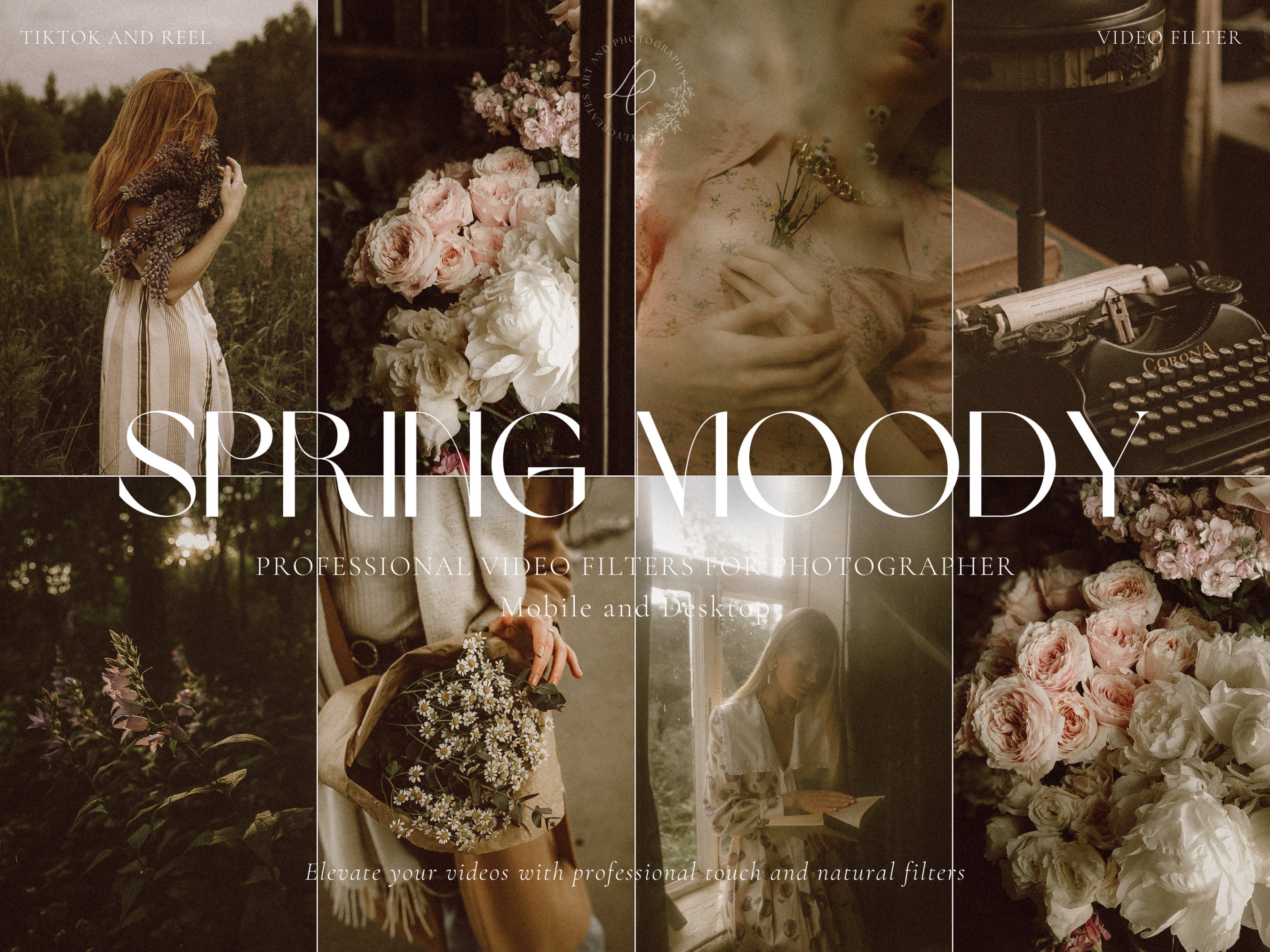 350 SPRING Luts Video Filter Bundle, Aesthetic Filter for Instagram ...