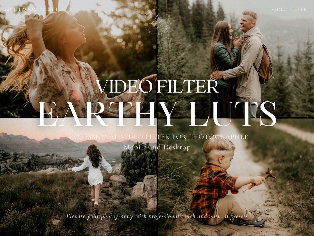 300+ EARTHY LUTS Video Presets, Moody Rich Filter, Rustic Filter, Photo ...