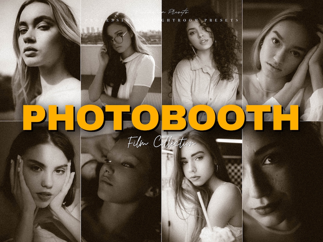 15 PHOTOBOOTH Lightroom Mobile & Desktop Presets, Film Look Filter ...