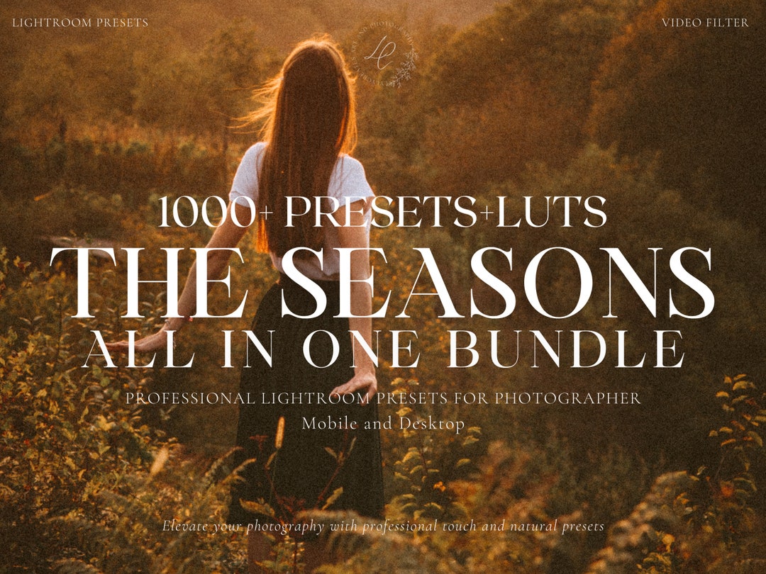 1000+ THE SEASONS Bundle Presets, Autumn Presets, Winter and Christmas ...