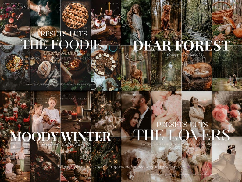 700+ MOODY LUTS Video Presets, Earthy Filter, Rustic Filter, Boho ...