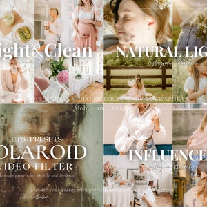 350 SPRING Luts Video Filter Bundle, Aesthetic Filter for Instagram ...