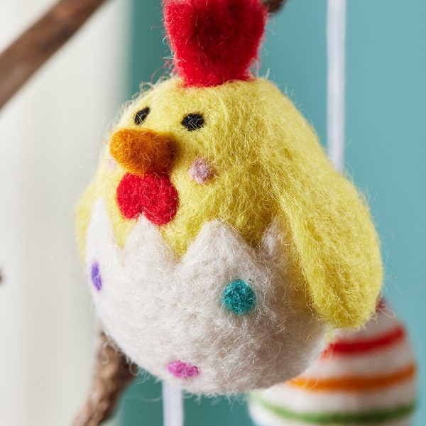 Needle Felted Chick - Etsy