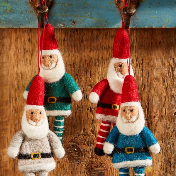 Felt Santa - Etsy