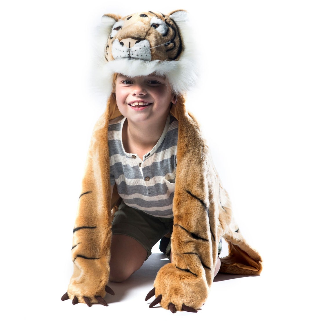 Tiger Costume for Kids, Animal Disguise Dress, Faux Fur Costume, Animal ...