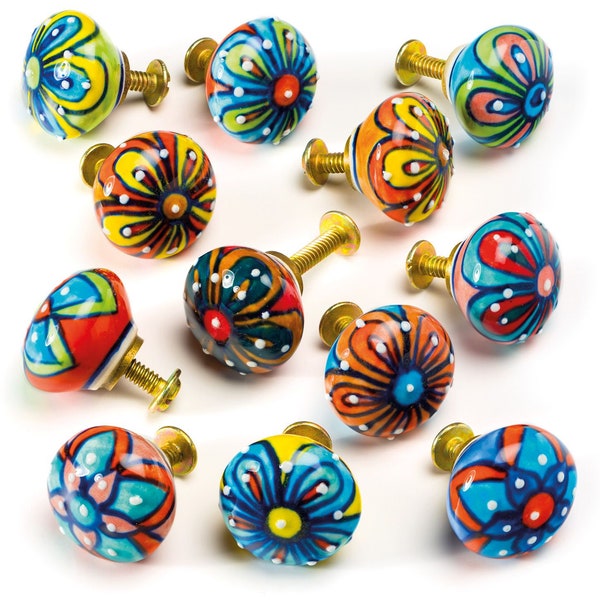 Ceramic Door Knobs - Etsy UK