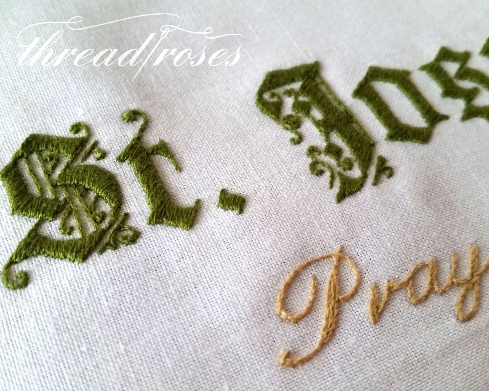 Saint Joseph, Stitch the Saints — Catholic Embroidery Pattern - Etsy