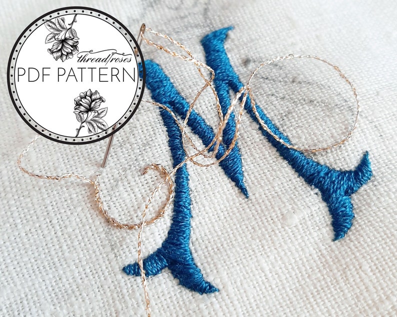 Auspice Maria - Catholic Embroidery Mini Pattern - Etsy