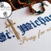 Saint Michael the Archangel, Stitch the Saints — Catholic Embroidery ...
