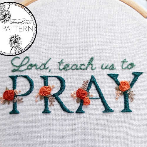 Auspice Maria Catholic Embroidery Mini Pattern - Etsy