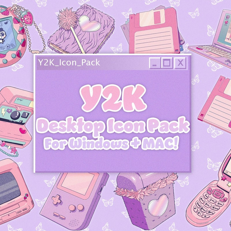 Y2k Desktop Wallpapers - Etsy