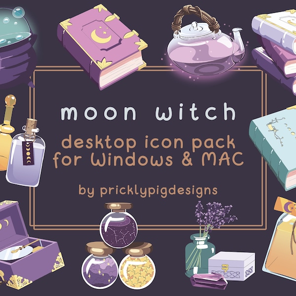 Desktop Icons - Etsy