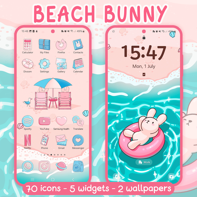 Beach Bunny - Etsy
