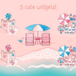 Beach Bunny Summer Icon Pack for Ios, Android & Tablet, Wallpapers ...