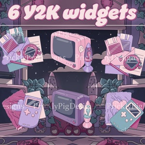 Y2K Aesthetic Icon Pack for Ios, Android & Tablet Wallpapers Widgets ...