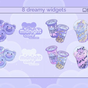 Midnight Delivery Aesthetic Icon Pack for Ios, Android & Tablet ...