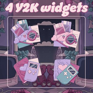 Y2K Aesthetic Icon Pack for Ios Android & Tablet Wallpapers - Etsy