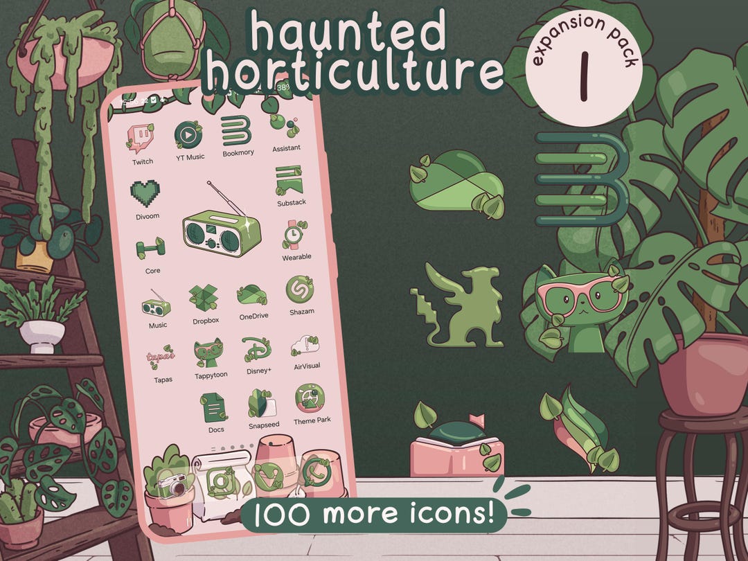 Haunted Horticulture EP1: House Plant Ghost Wallpapers, Icons and ...