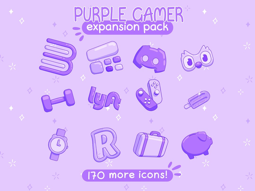 Purple Gamer EP: Wallpapers, Icons and Widgets for Ios, Android, iPad ...