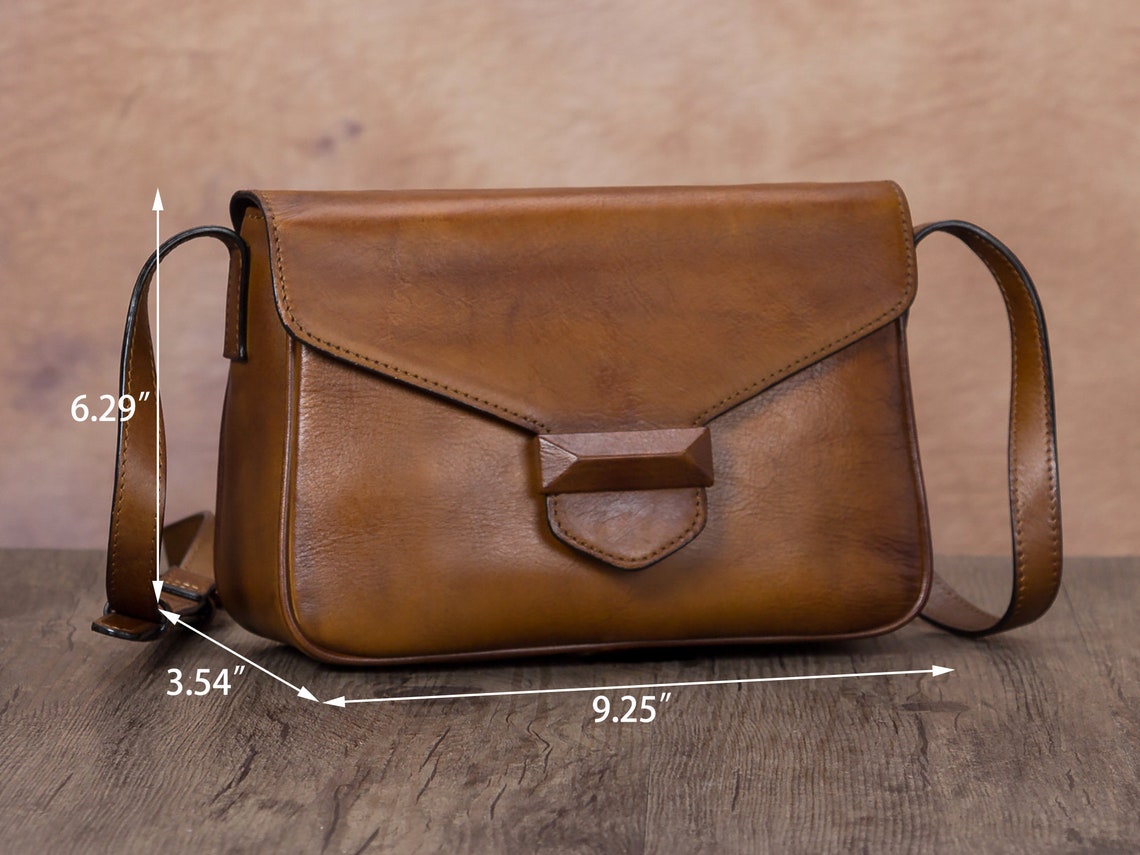 Genuine Leather Crossbody Bags for Women Handmade Ladies - Etsy