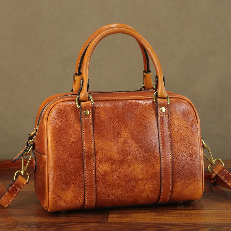 Genuine Leather Handbags - Etsy
