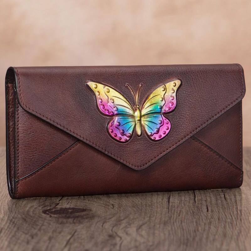 Butterfly Wallet - Etsy