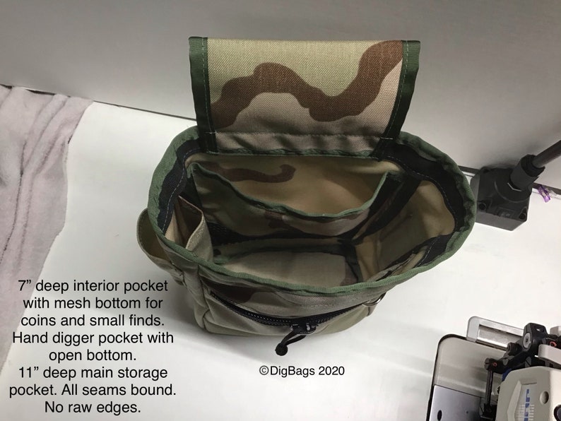 Metal Detecting Bags, Treasure Pouch, Metal Detecting Pouch, Metal ...