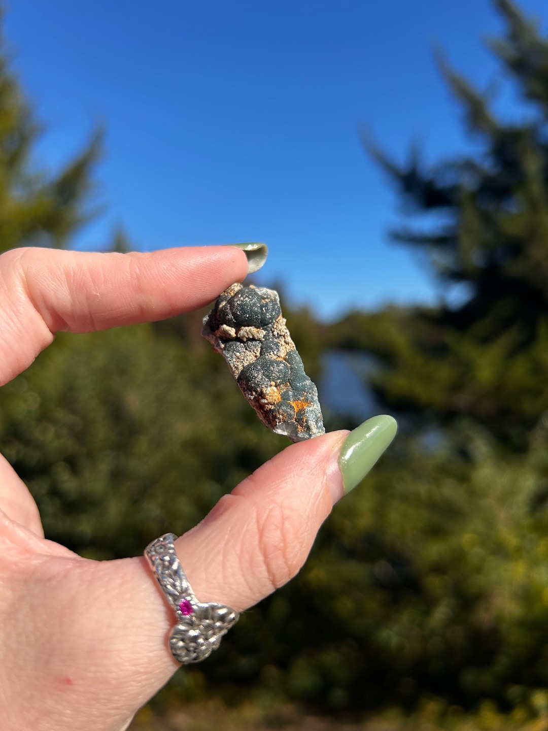 Blue Wavellite Specimen (42mm) - Etsy