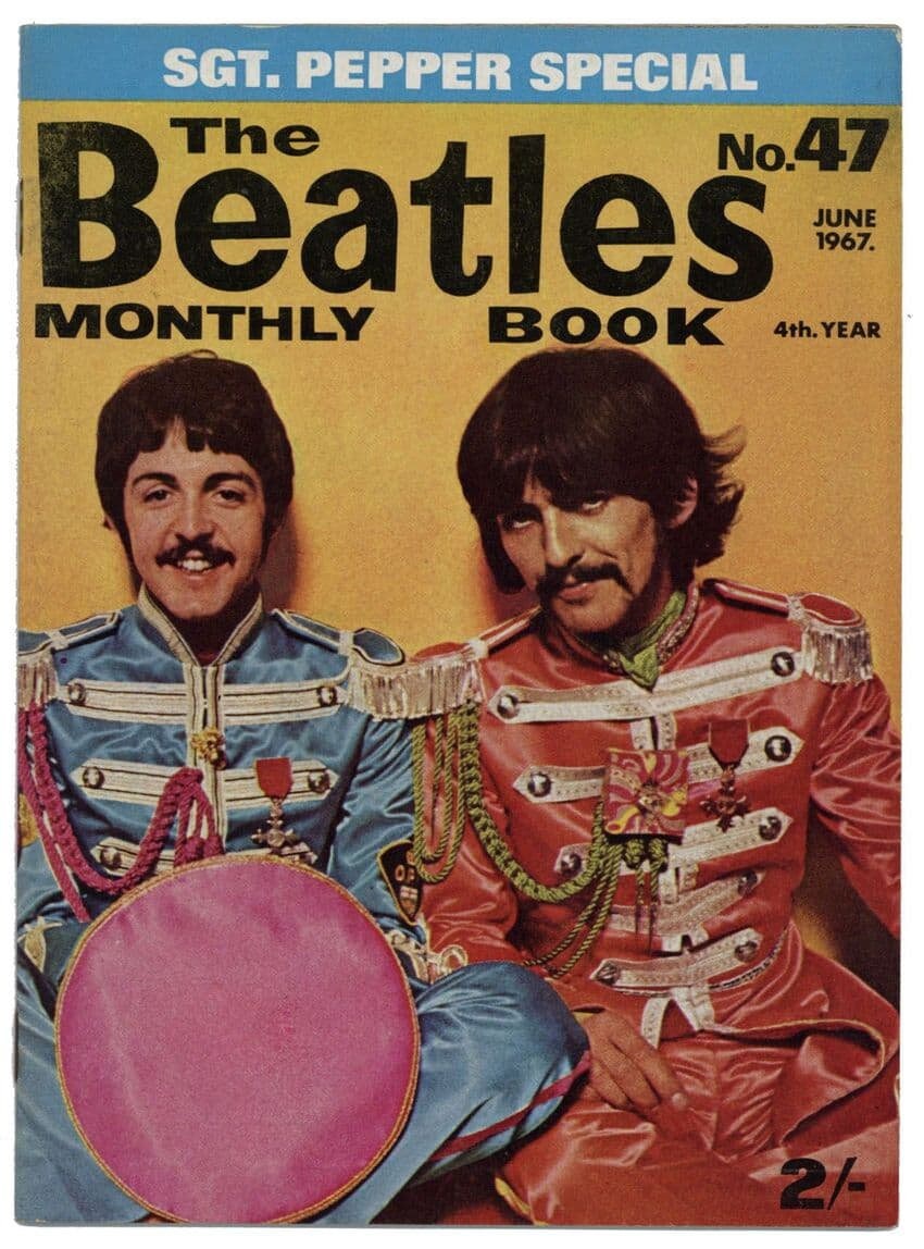 The Beatles Monthly Magazine on PRINTED DVD - Etsy