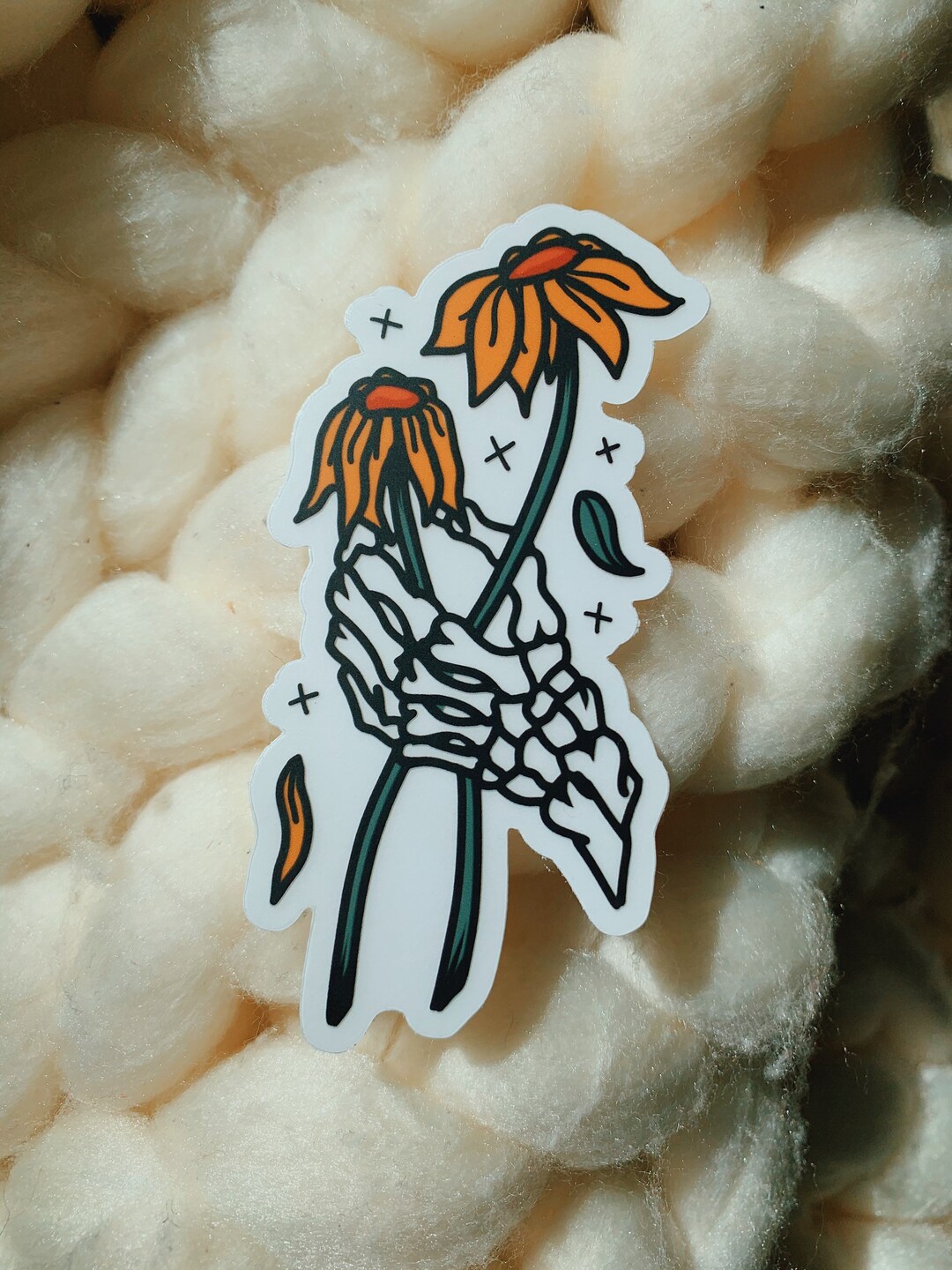 Dead Flowers Sticker - Etsy