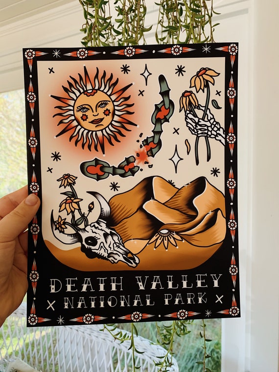 Death Valley Print | Etsy