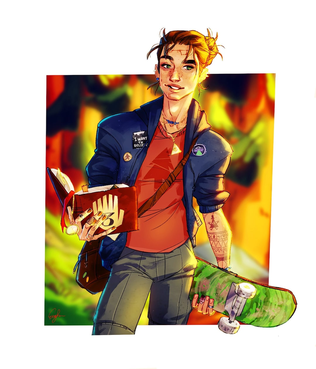 Dipper Pines Print - Etsy