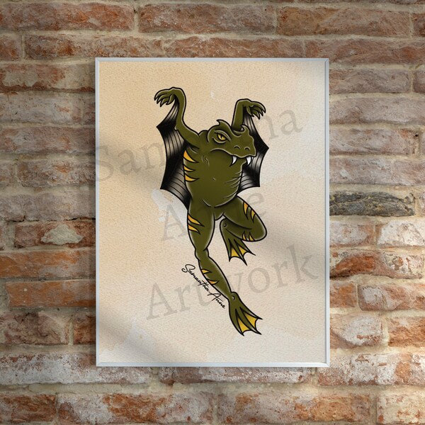 Traditional Frog Flash - Etsy