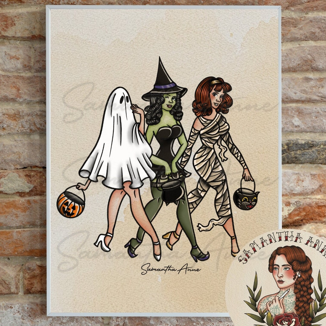 Traditional Pinup Tattoo