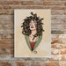Medusa Old School Tattoo Flash Art Print | Neo Traditional Medusa ...