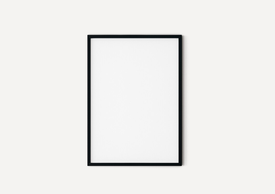 Black Frame Mockup A4 Frame Mockup Black Frame Mock up A4 | Etsy