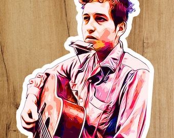 Bob Dylan Sticker | Etsy