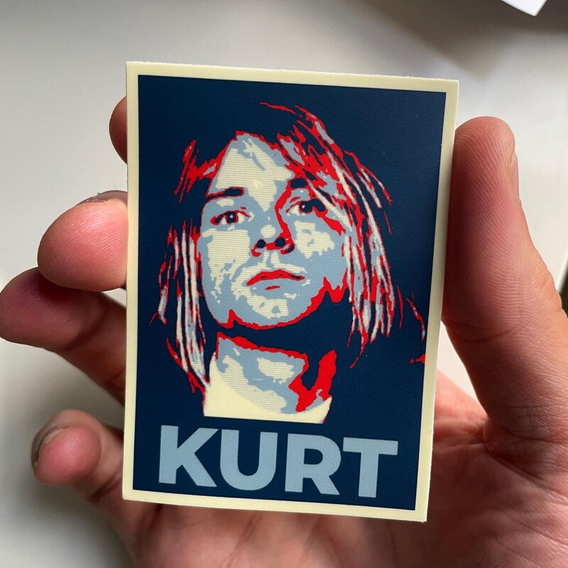 Kurt Cobain Art - Etsy