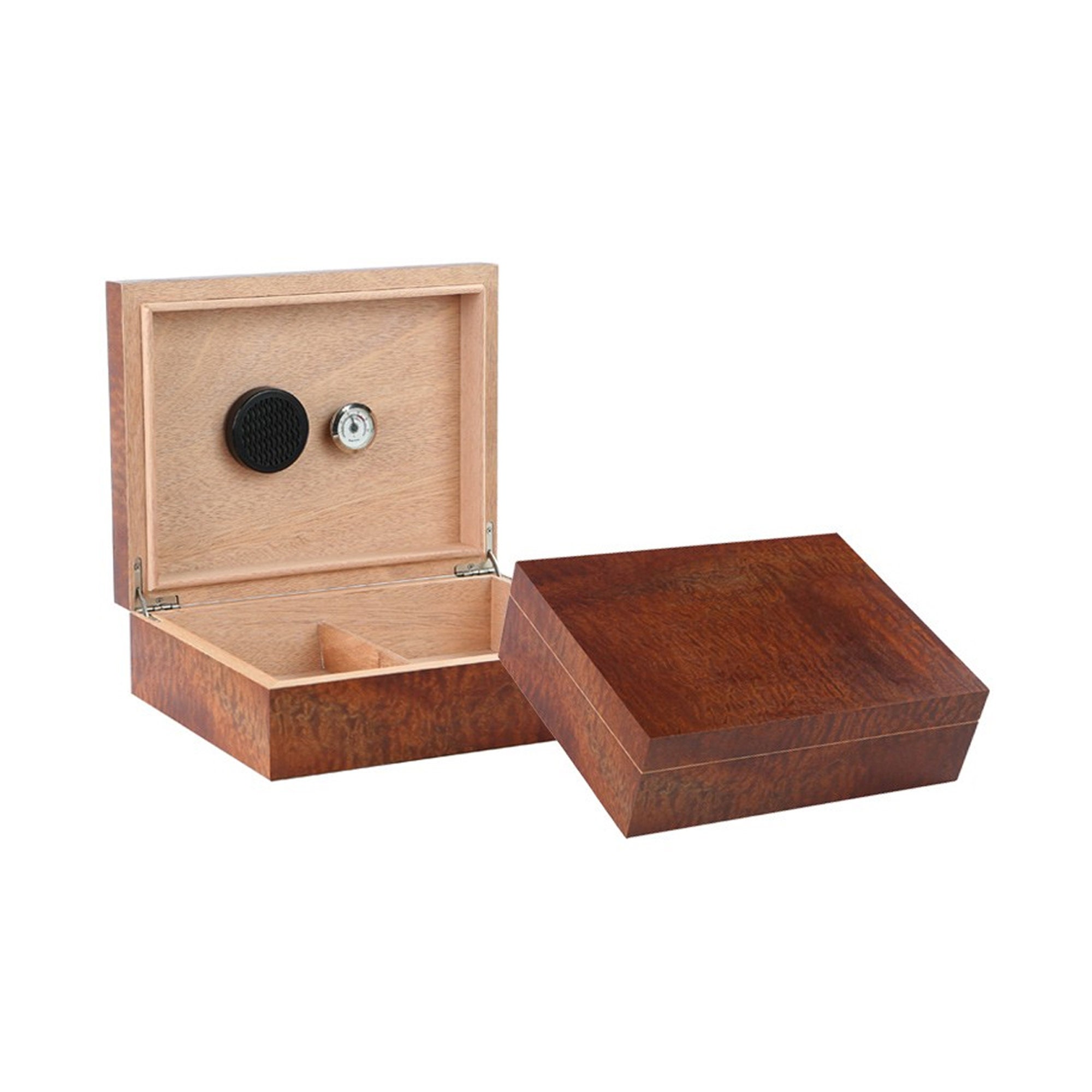 The Vizcaya Small Cigar Humidor W/ Adjustable Divider - Etsy