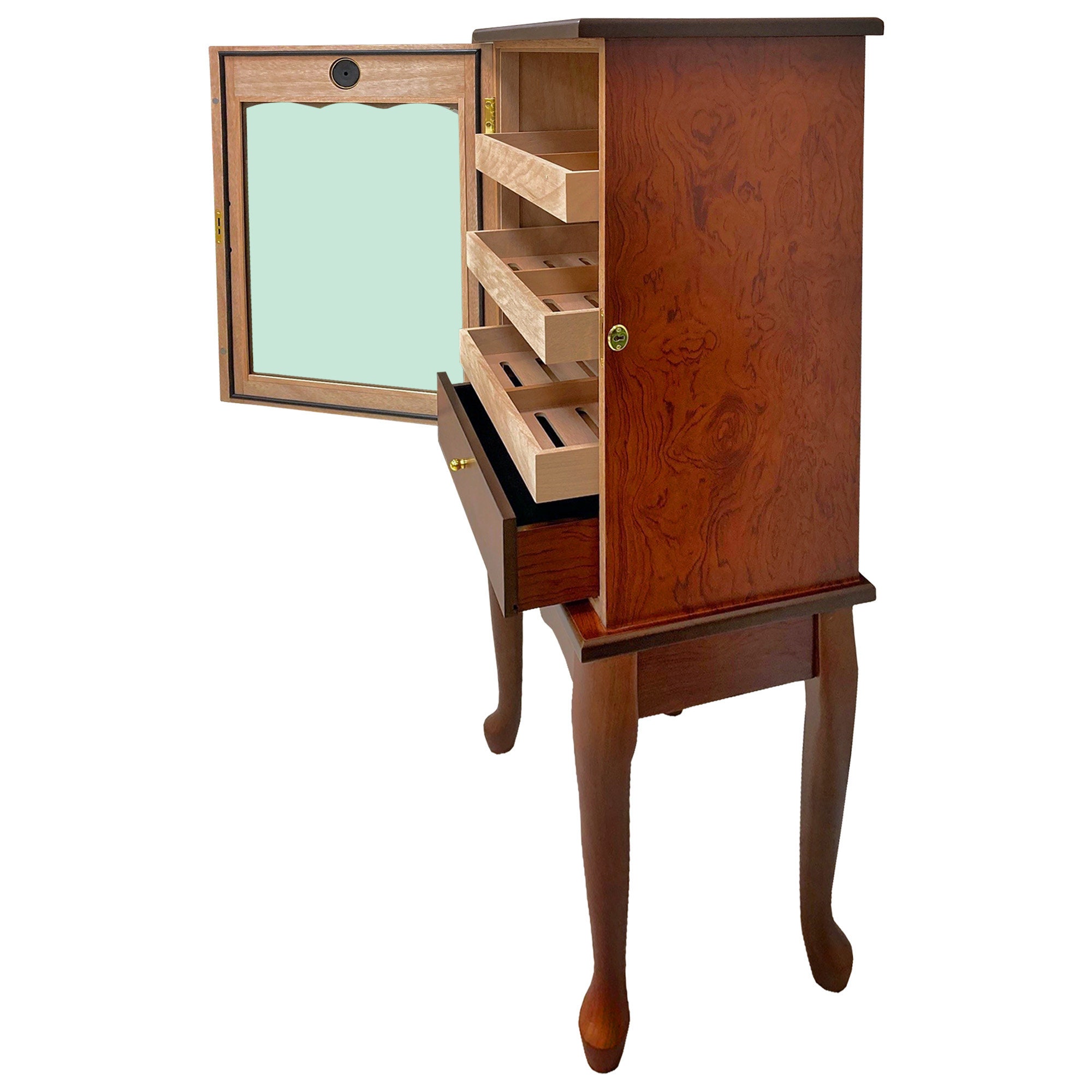 THE Oxford Standing Humidor 600 Capacity W/ Adjustable - Etsy