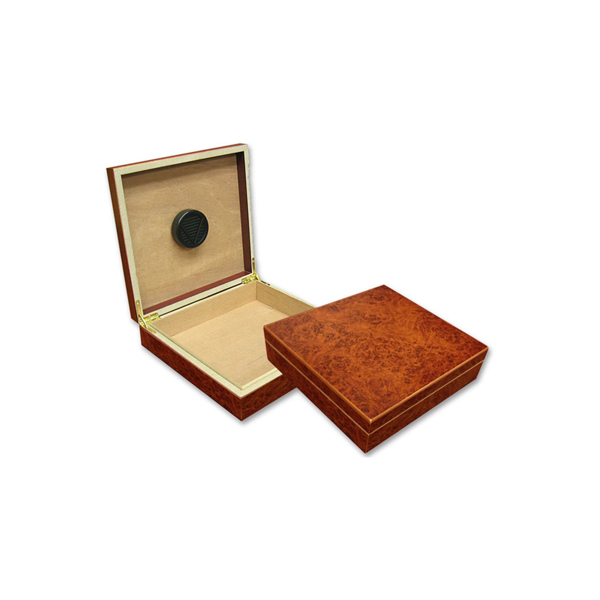 The Traveler Small Cigar Humidor W/ Humidifier & Scratch - Etsy
